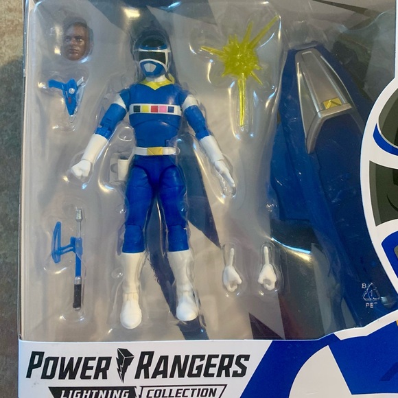 Hasbro | Toys | Power Rangers Lightning Collection In Space Blue Ranger ...